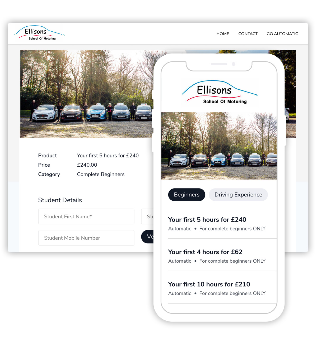 Driving Instructor App - Dedicated Driving School System