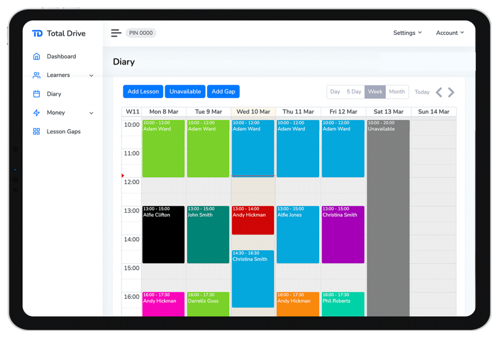 Driving School Management Software - Instructor Management Software