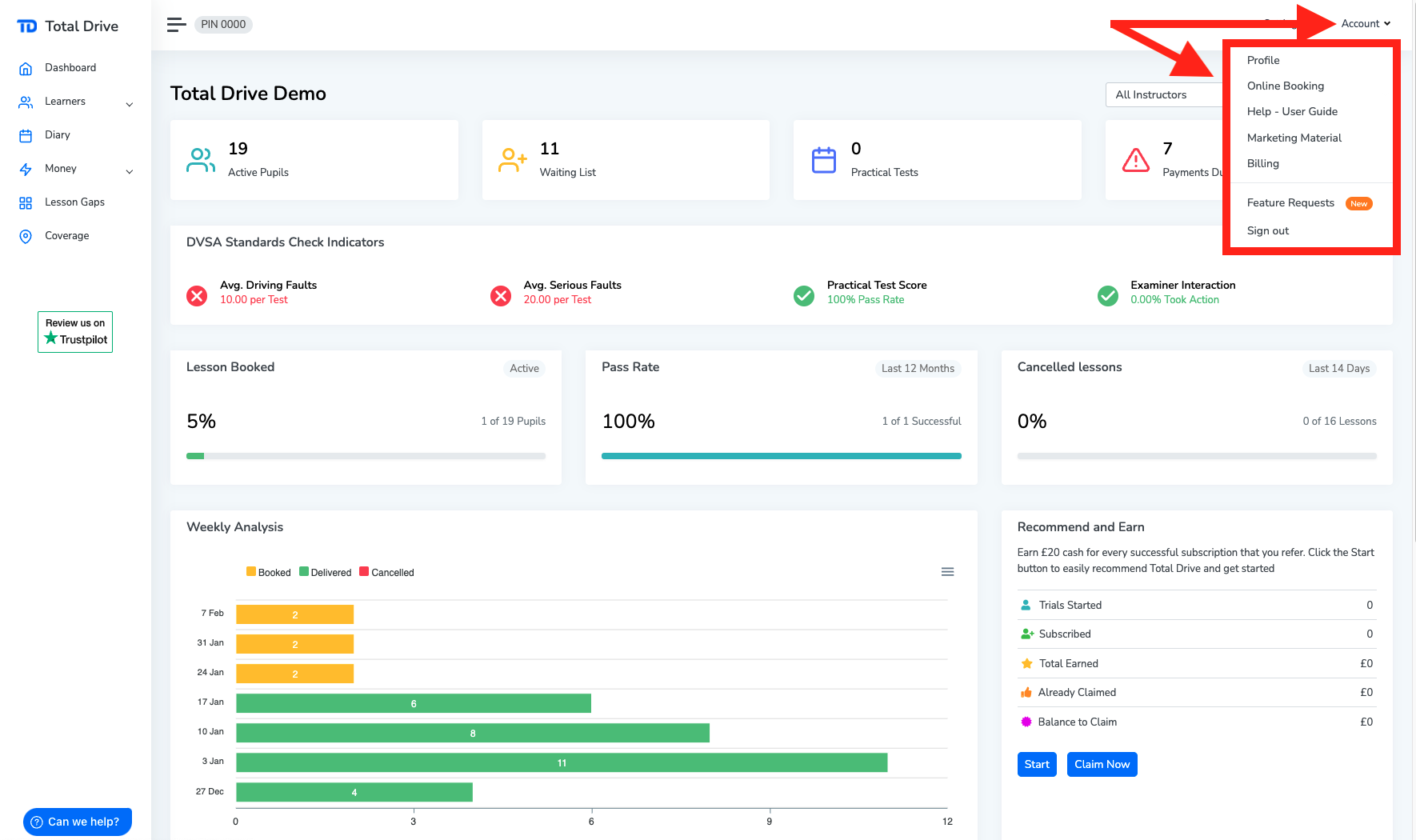 Getting Started for Instructors - Total Drive