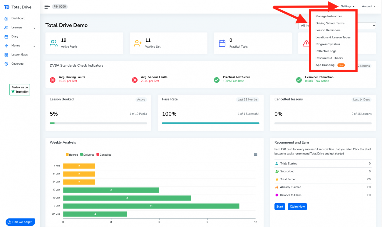 Getting Started for Instructors - Total Drive