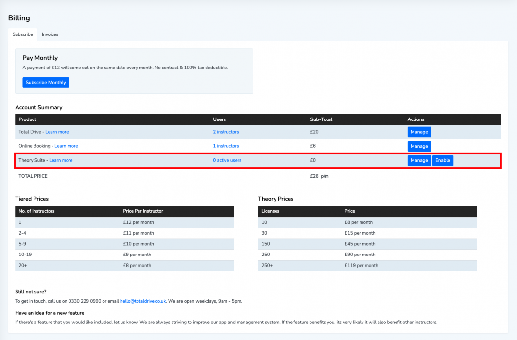 Total Drive Theory Suite - Total Drive