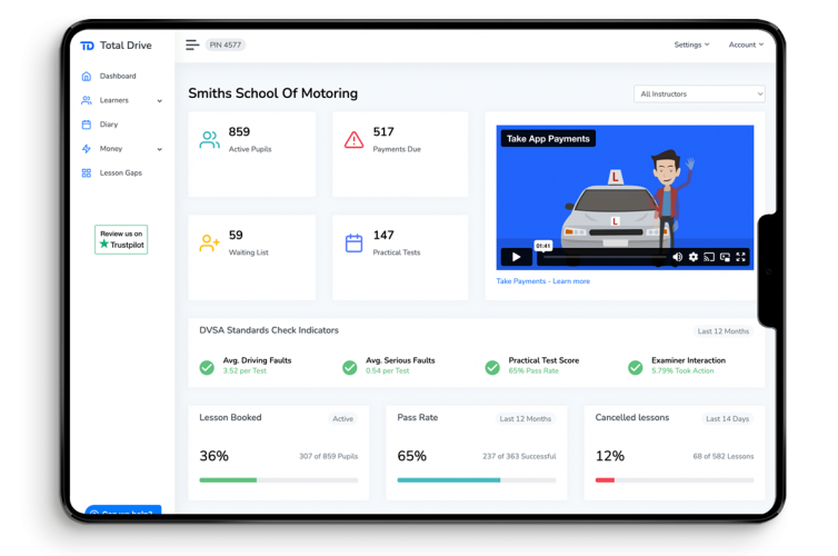 Driving School Management Software - Instructor Management Software